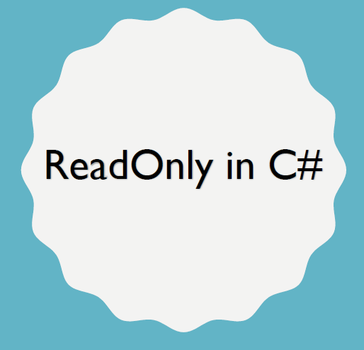 Readonly Keyword In C