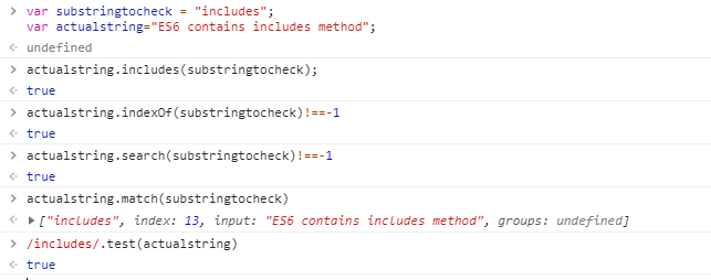 Javascript String Contains Check If A String Contains A Substring 